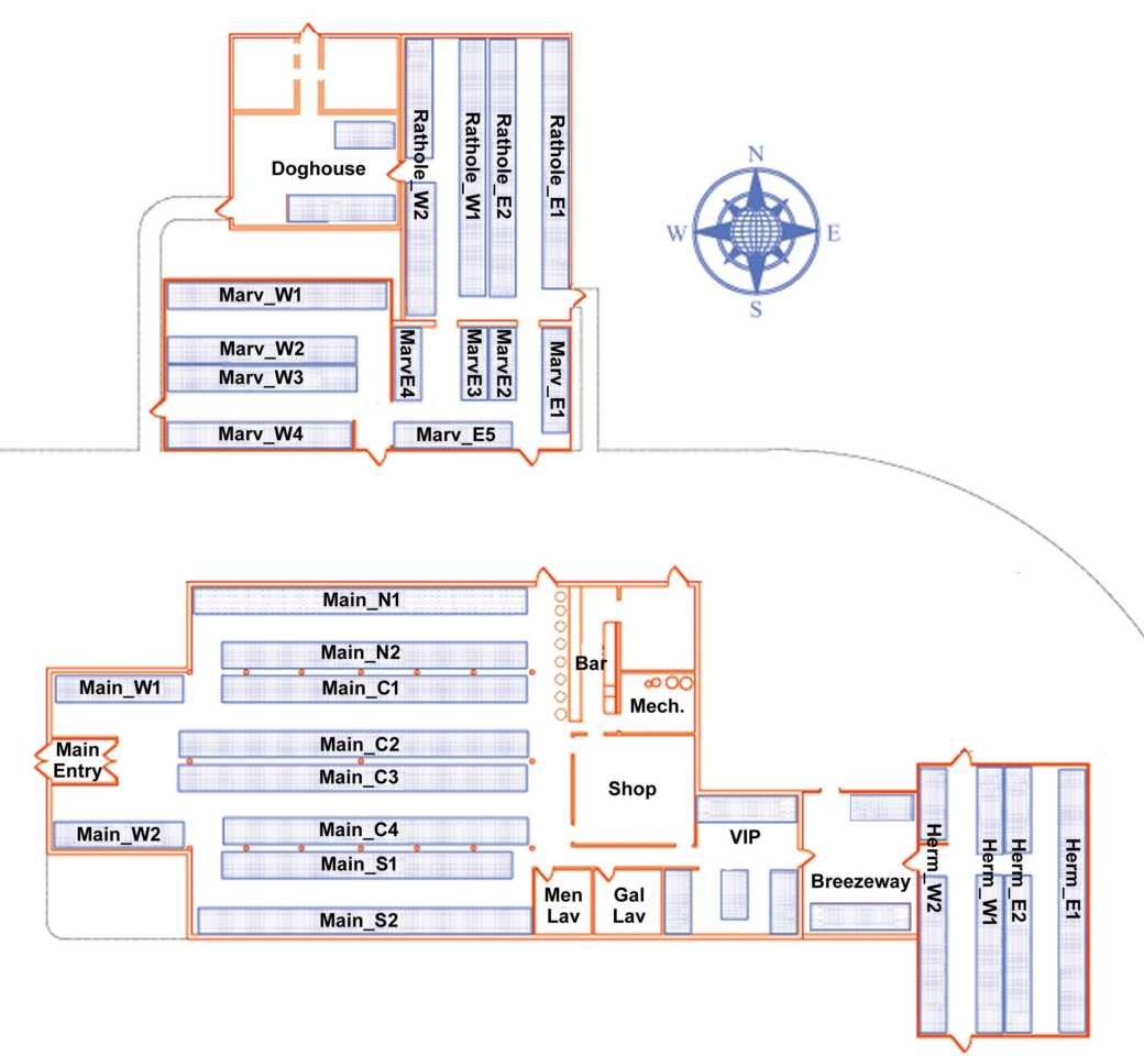 Game List for VFW Pinball Museum